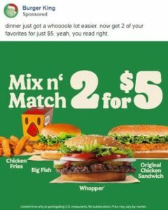 18+ Contoh Iklan Burger Beserta Desain Gambar Yang Menarik