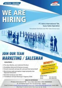 16+ Contoh Iklan Lowongan Pekerjaan Yang Menarik Beserta Gambarnya